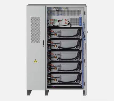 China 200kwh Industrial and Commercial Solar Energy System with 200 kw Lithium Ion Energy Storage Battery Cabinet Stackable Design for sale