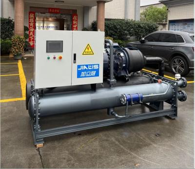 China JLSW-100D Screw Water Chiller Machine For Chemical Pharmaceutical Metal Processing for sale