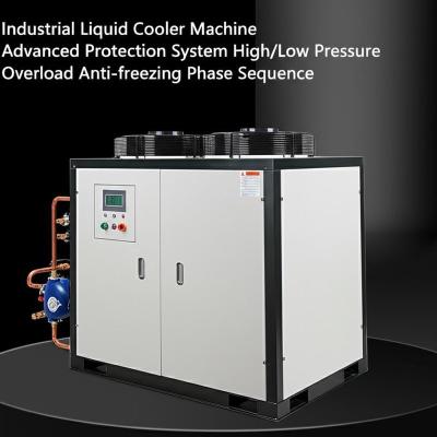 China Industrial Liquid Cooler Machine with Advanced Protection System High/Low Pressure Overload Anti-freezing Phase Sequence for sale