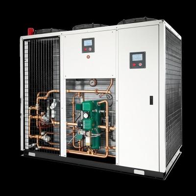 China 440V Water Chiller Machine including Finned Condenser and Overload Protection System ensuring Temperature Management for sale