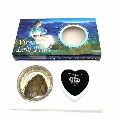 China 12 Horoscope Zodiac Love Wish Pearl Necklace Gift Set Innovative Birthday Gift for sale