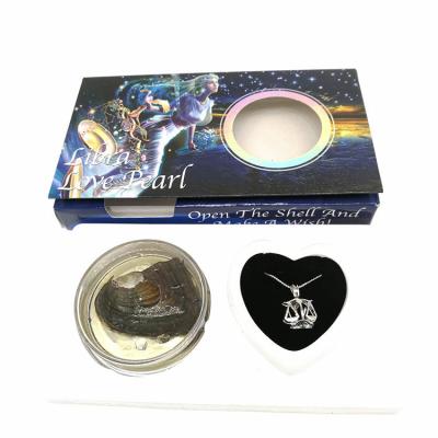China 12 Horoscope Zodiac Love Wish Pearl Necklace Gift Set with Libra Locket Pendant  Innovative Birthday Gift for sale