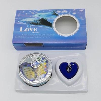 China Perfect Gift DIY Love Pearl Necklace Gift Box with Cage Pendant Oyster in the Can for sale