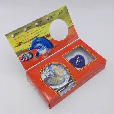China Love Pearl Necklace Set Oyster Cage Pendant  Wish Pearl Jewelry Gift Box for sale