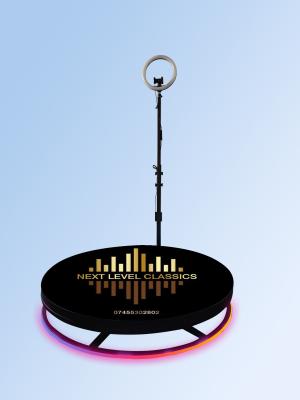 China 360 Photo Booth Machine For Parties Christmas Wedding Live Streaming for sale