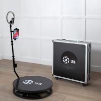 China Portable 360 Video Photo Booth Slow Motion With Rotating Stand for sale