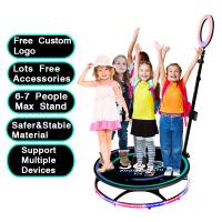 China RGB LED Automatic 360 Photo Booth Free Customized Logo for sale