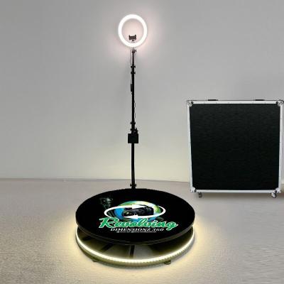 China Portable 360 Video Photo Booth Slow Motion With Rotating Stand for sale