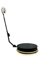 China Wedding Parties Automatic 360 Photo Booth With Rotating Stand for sale