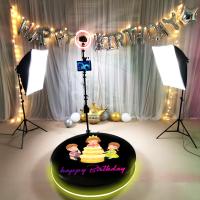 China 12'' Ring Light 360 Video Photo Booth Support Multiple Devices for sale