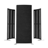 China Portable Spiral 360 Photo Booth Enclosure Backdrop LED Light for sale