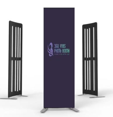 China Movable 360 Photo Booth Enclosure Backdrop For Wedding Party for sale
