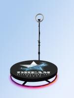 China Portable 360 Degree Photo Booth Video Selfie Slow Motion Automatic Rotating Platform for sale