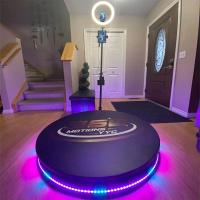 China Free Logo Parties 360 Photo Booth With Slow Motion Portable 360 Video Spin Camera for sale