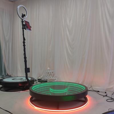 China Selfie Slow Motion Video LED 360 Photo Booth Automatic Portable for sale