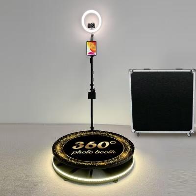 China Motor Power Driver 115cm Diameter 360 Video Photo Booth With Free Logo for sale
