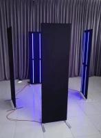 China 360 Video Photo Booth Enclosure Backdrop With Customized Logo Service for sale
