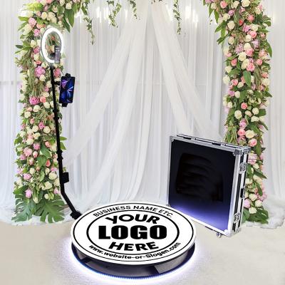 China 68cm 80cm 100cm 115cm 360 Video Photo Booth With Flight Case for sale