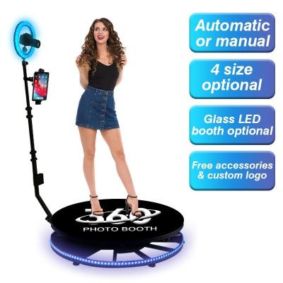 China Events 360 Photo Booth , Remote Spinning Video Booth Includes Flight Case for sale