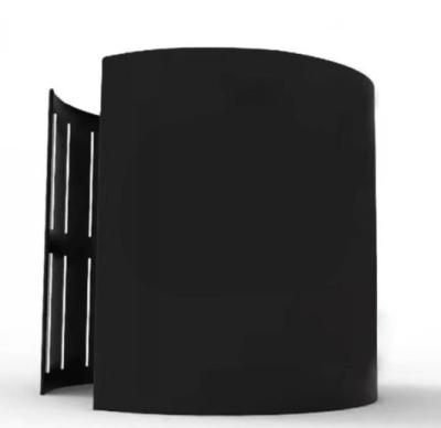 China Green Screen 360 Photo Booth Enclosure Backdrop RGB LED Portable Spiral for sale