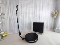 China Thick Metal Automatic 360 Degree Slow Motion Photo Booth Round Shape for sale