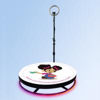 China Automatic 360 Selfie Platform Rotating Remote control Camera Booth For Rent for sale