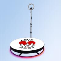 China Rotating selfie 360 Photo Booth Sharing Station Slow Motion Spin Camera For Parties for sale