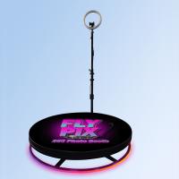 China Wireless 360 Degree Camera Photo Booth Automatic Rotating For Wedding Business for sale