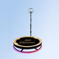 China 360 Degree Wireless Photo Booth Automatic Rotating Camera Booth For Advertising for sale
