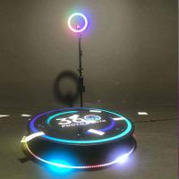 China Wireless 360 Degree Camera Photo Booth Automatic Rotating For Wedding Business for sale