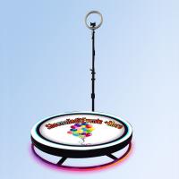 China 360 Degree Wireless Photo Booth Automatic Rotating Camera Booth For Advertising for sale