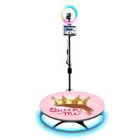 China Camera 360 Photo Booth Spin Platform slow motion 100cm For 2 - 4 people for sale