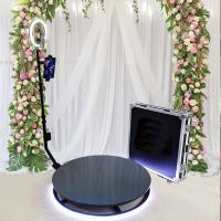 China Portable 360 Selfie Photo Booth Platform Automatic Spinning Arm for sale