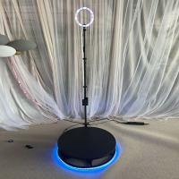 China Rotating Spinner 360 Selfie Photo Booth Machine With Bottom Light for sale
