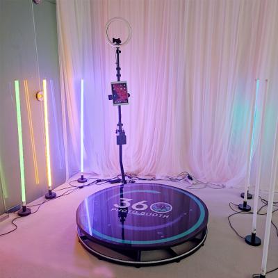 China Automatic 360 Selfie Photo Booth Custom Logo Stand For Wedding for sale