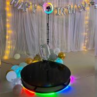 China Iron Base Event Photo Booth 360 Camera Automatic For Phone GoPro iPad for sale