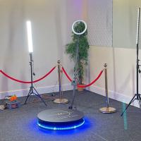 China Slow Motion 360 Spinning Ring Light Photo Booth Portable Automatic for sale