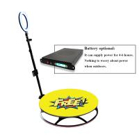 China Party 360 Iron Portable Wedding Photo Booth Automatic US Plug for sale