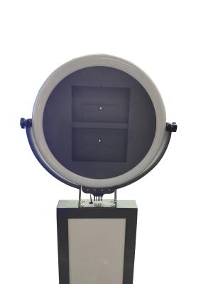 China Portable Social Media Station Photo Booth Ipad LED Light Selfie Booth For Wedding for sale