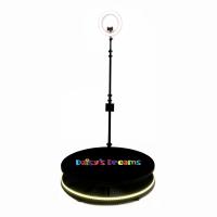 China Automatic Wedding 360 Selfie Camera Booth Rotating Adjustable Speed for sale