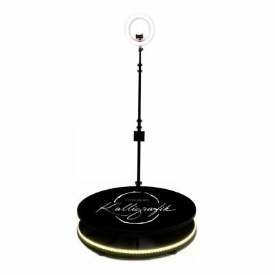 China LED Light 360 Photo Booth Camera Adjustable Machine For Parties for sale