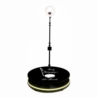 China Automatic Wedding 360 Selfie Camera Booth Rotating Adjustable Speed for sale