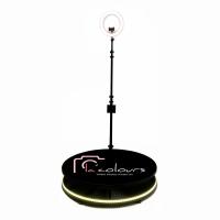 China Slow Motion 360 Degree Selfie Booth Custom Logo Rotating Camera Photo Booth for sale