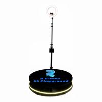 China Customized Logo Manual 360 Photo Booth Equipment 68cm 80cm 100cm 115cm for sale