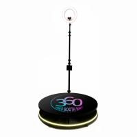China Customized Logo Manual 360 Photo Booth Equipment 68cm 80cm 100cm 115cm for sale