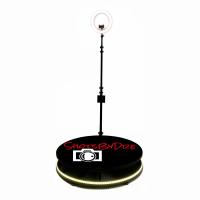China 80cm Manual 360 Photo Booth Remote Control Portable Wedding Photo Booth for sale
