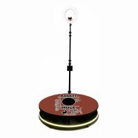 China 12 Inch Ring Light Camera 360 Photo Booth Machine For Parties Remote Control for sale