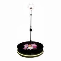 China Slow Motion Video Automatic 360 Photo Booth Metal Customized Logo For Party for sale