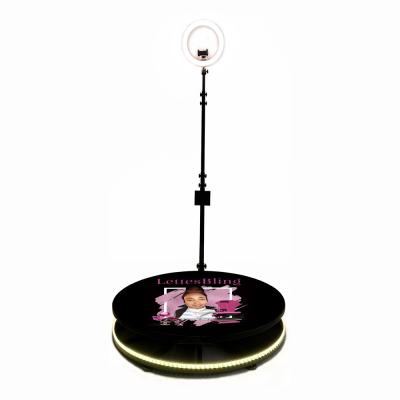China Slow Motion Video Automatic 360 Photo Booth Metal Customized Logo For Party for sale