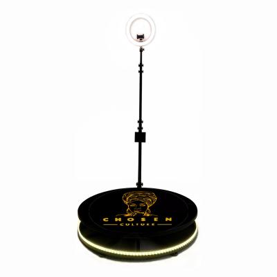 China Portable Rotating Camera Automatic 360 Photo Booth 80cm 115cm Free Accessories for sale